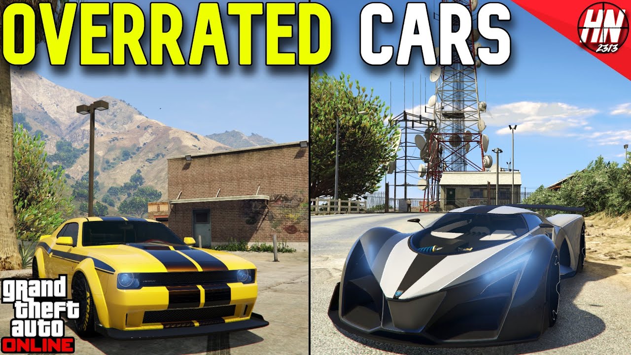 Top 10 Overrated/Overhyped Cars In GTA Online - YouTube
