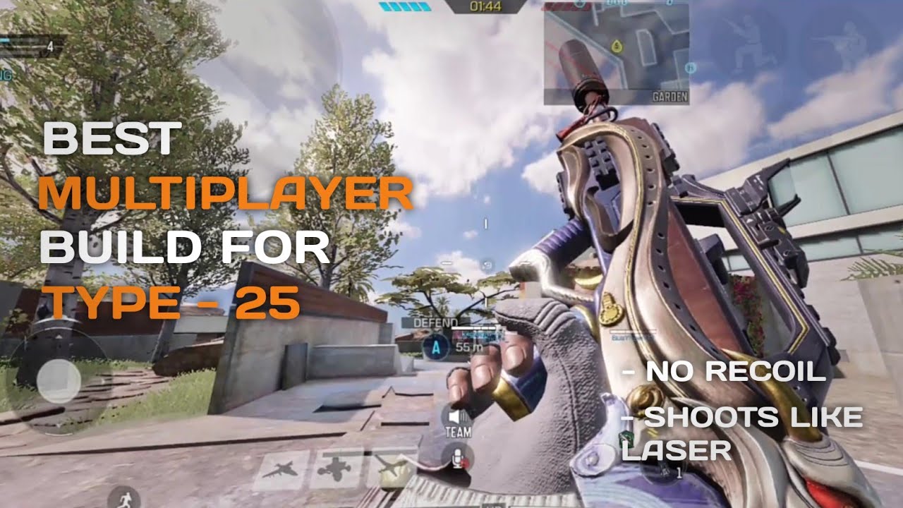 CODM TYPE 25 BEST ATTACHMENTS FOR MULTIPLAYER 2024 [1080p60fps] - YouTube