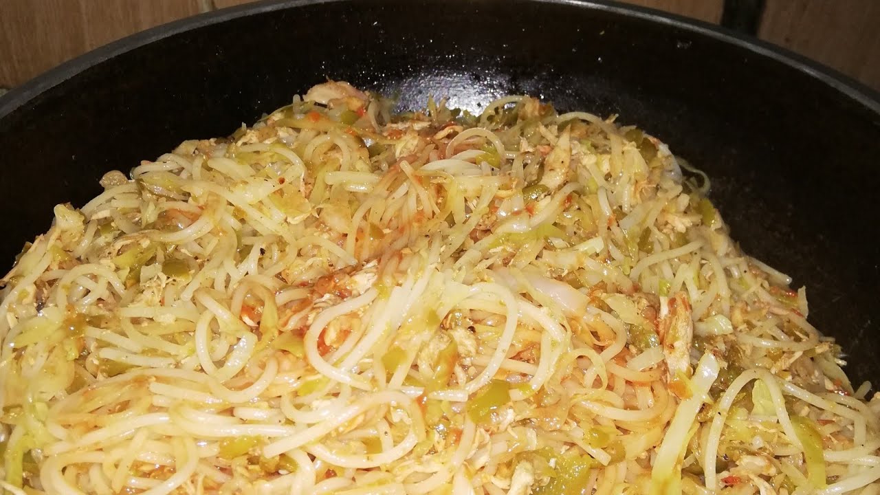 Mazedar chicken veg spegetties in desi style by cook and style with ...