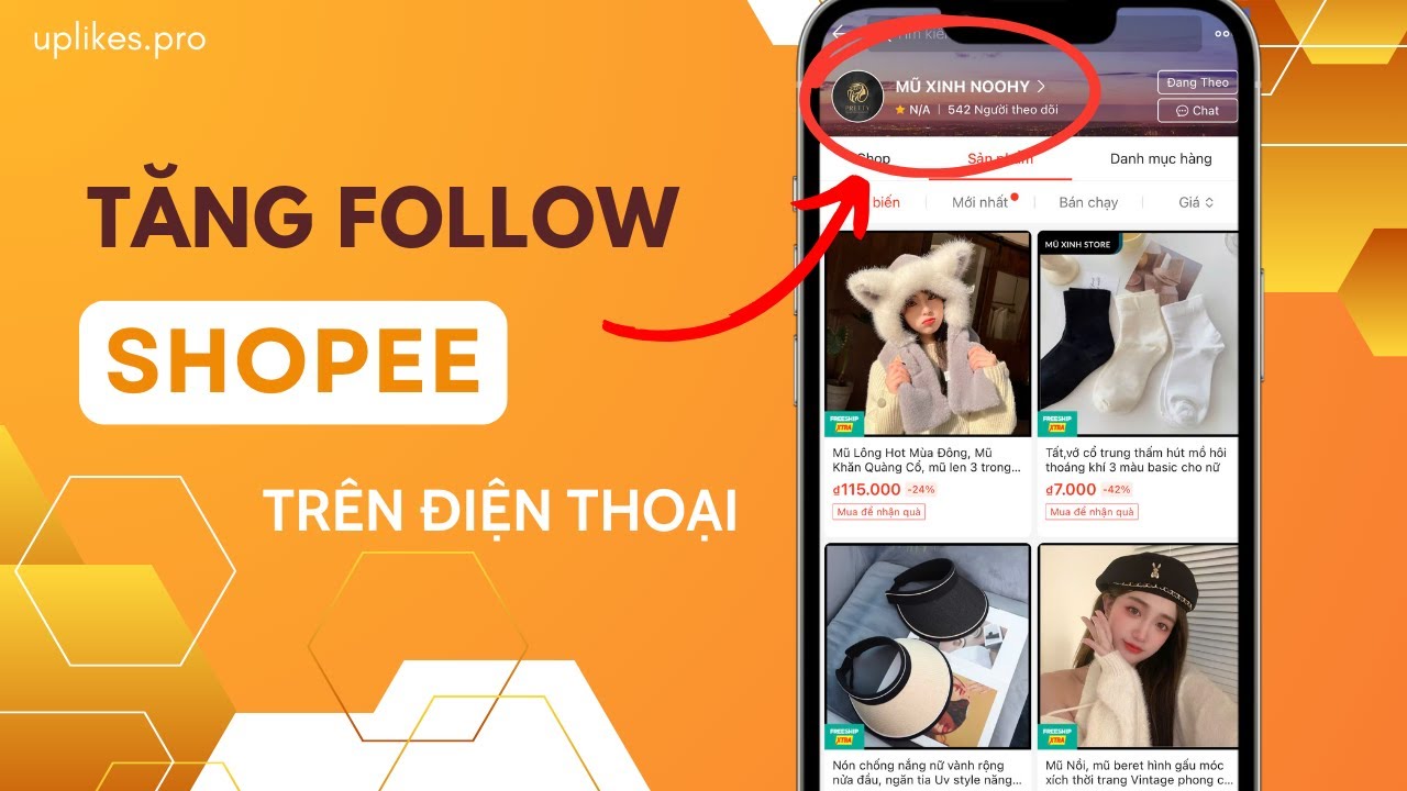 Cách Tăng Follow Shopee Trên Điện Thoại | Tăng Theo Dõi Shopee Nhanh ...