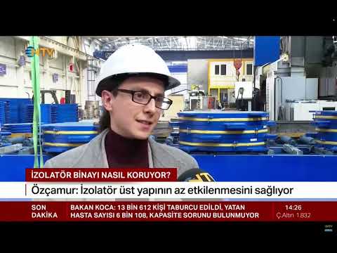 NTV Haber Sismik İzolatör TİS TEKNOLOJİK #earthquake #ntv #tis #izolatör
