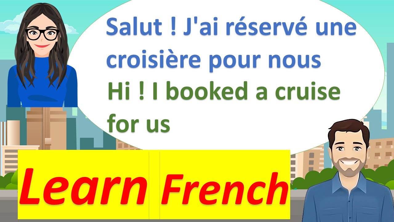 Learn French through conversations - Easy French Lesson - YouTube