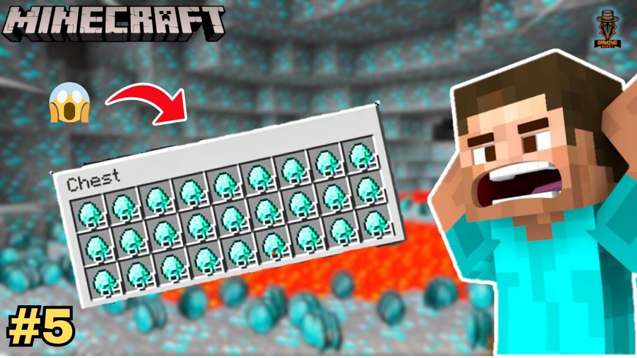 🤑I FOUND SO MANY DIAMONDS IN MINECRAFT SURVIVAL | BEAST KINGDOM #5 ...