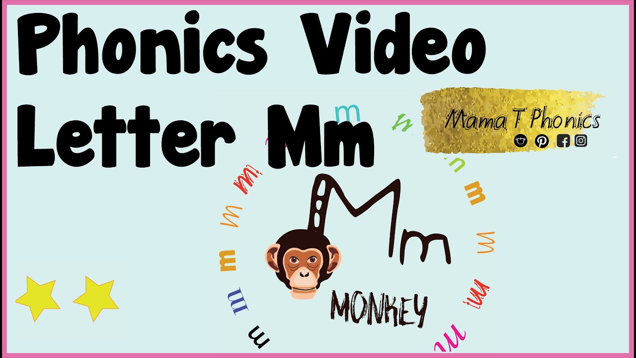 Phonics Letter m Lesson | Say, Read, Write, Sing, Find the letter M m ...