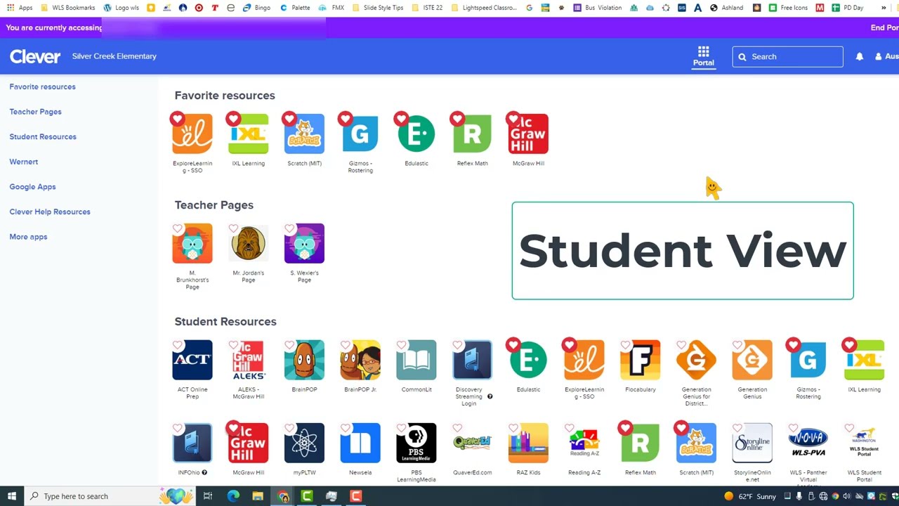 Accessing ALEKS Through Clever NEW - YouTube