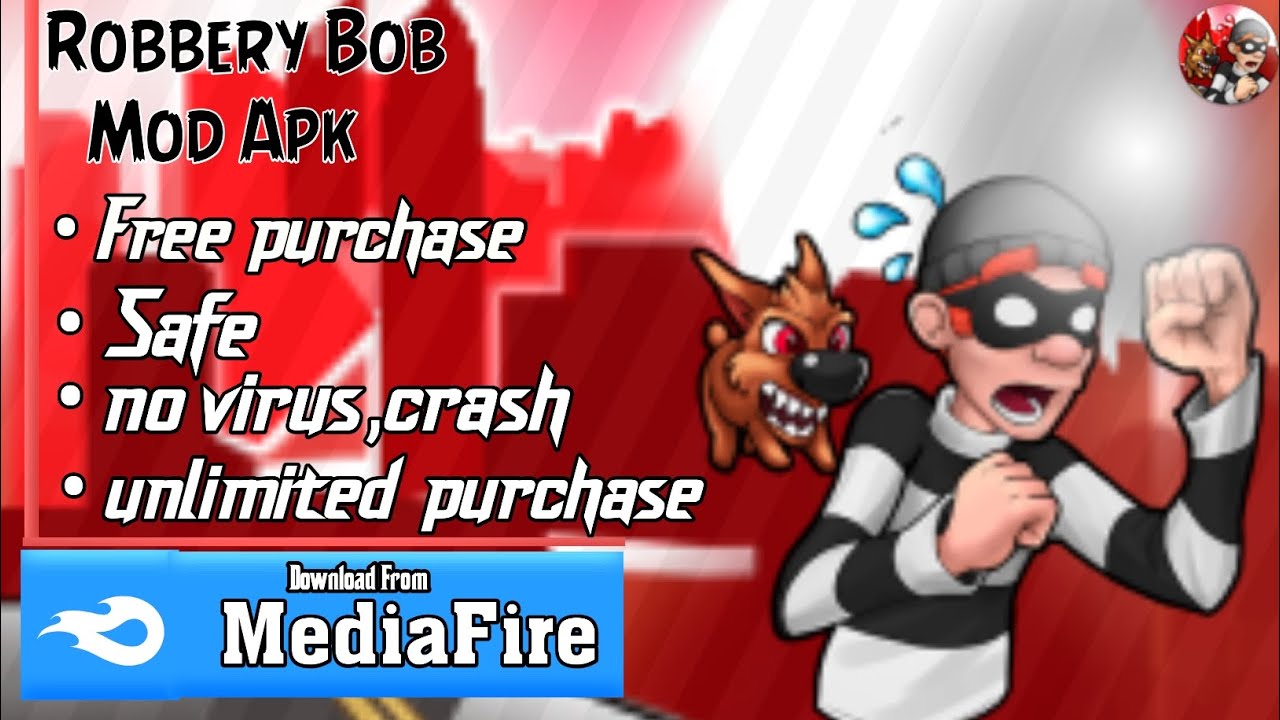 Robbery Bob Mod apk - YouTube