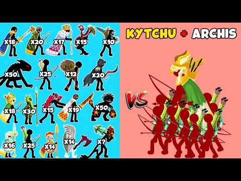 Kytchu + Archis In New Update Stick War: Saga Video Game 2026