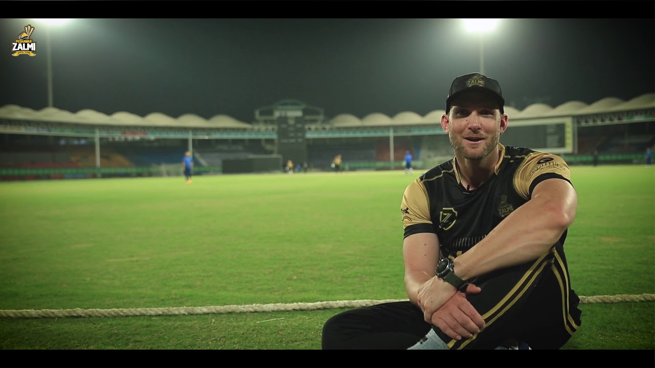 Exclusive: Hardus Viljoen's First Interview as a Zalmi Player - YouTube