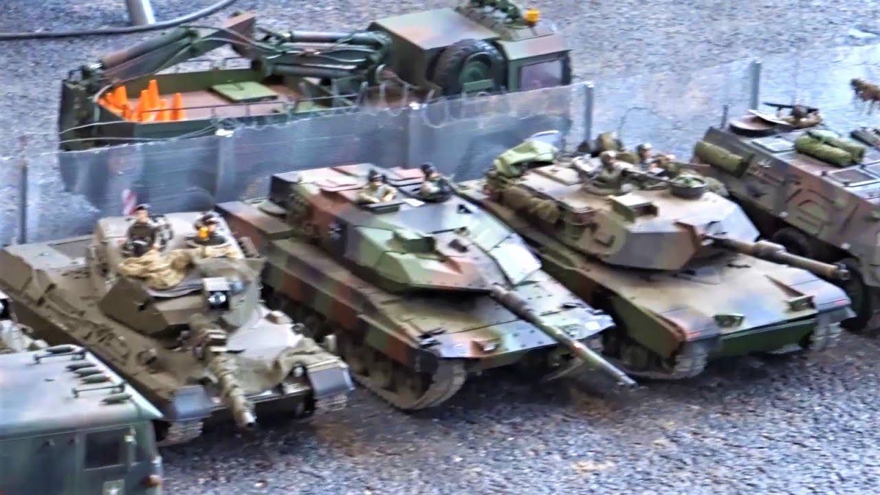 Best of RC Tank Panzer und Militärfahrzeuge | RC in Germany | Teil 1 ...