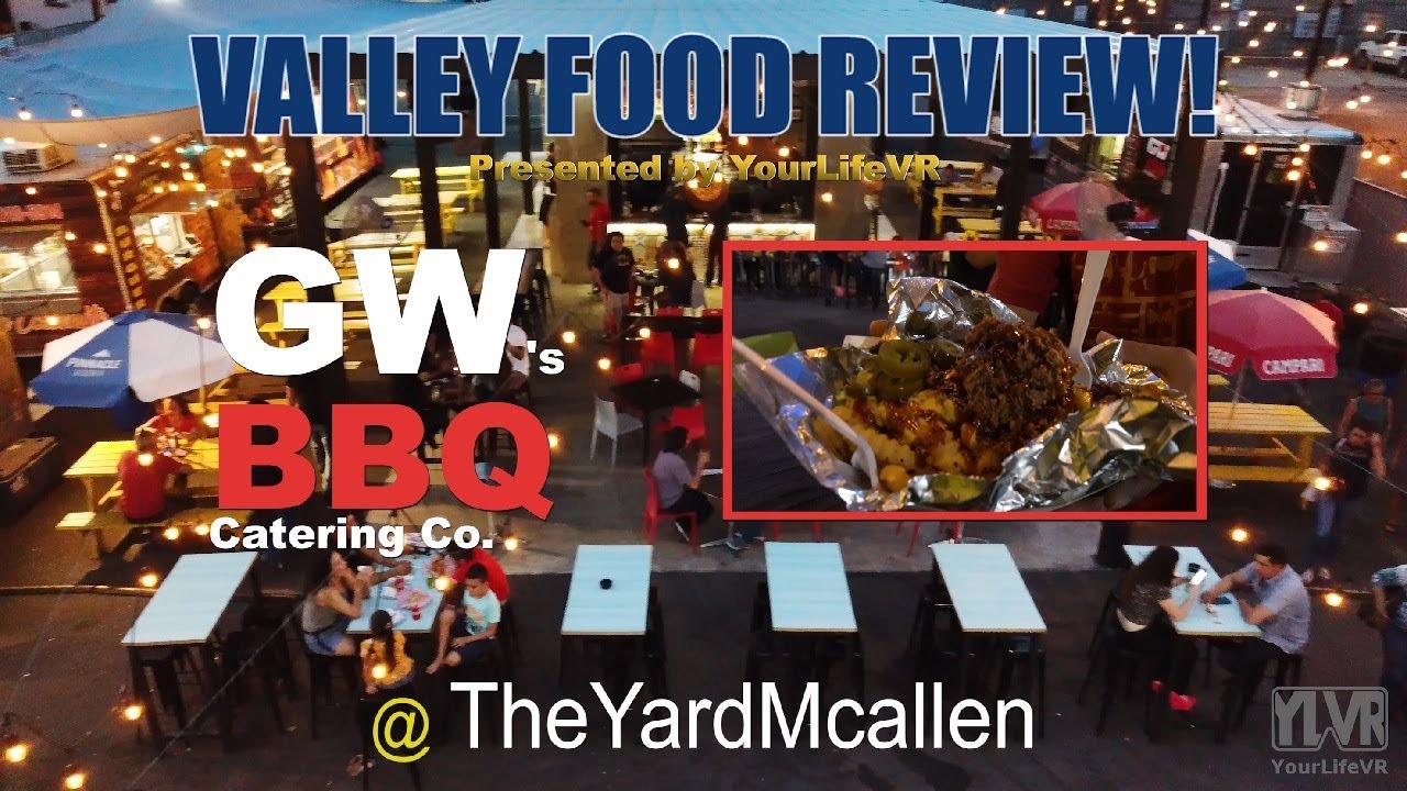 VALLEY FOOD REVIEW! - GW's BBQ at The Yard! - YouTube