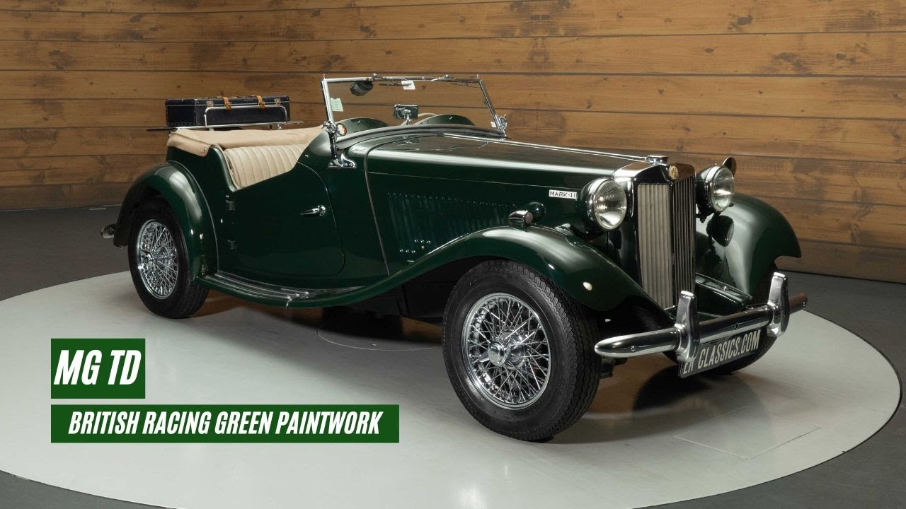 MG TD MK2 | Extensively restored | 1953 -VIDEO- www.ERclassics.com - YouTube
