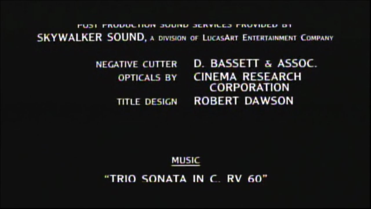 Single White Female (1992) End Credits (Showcase 2025) - YouTube