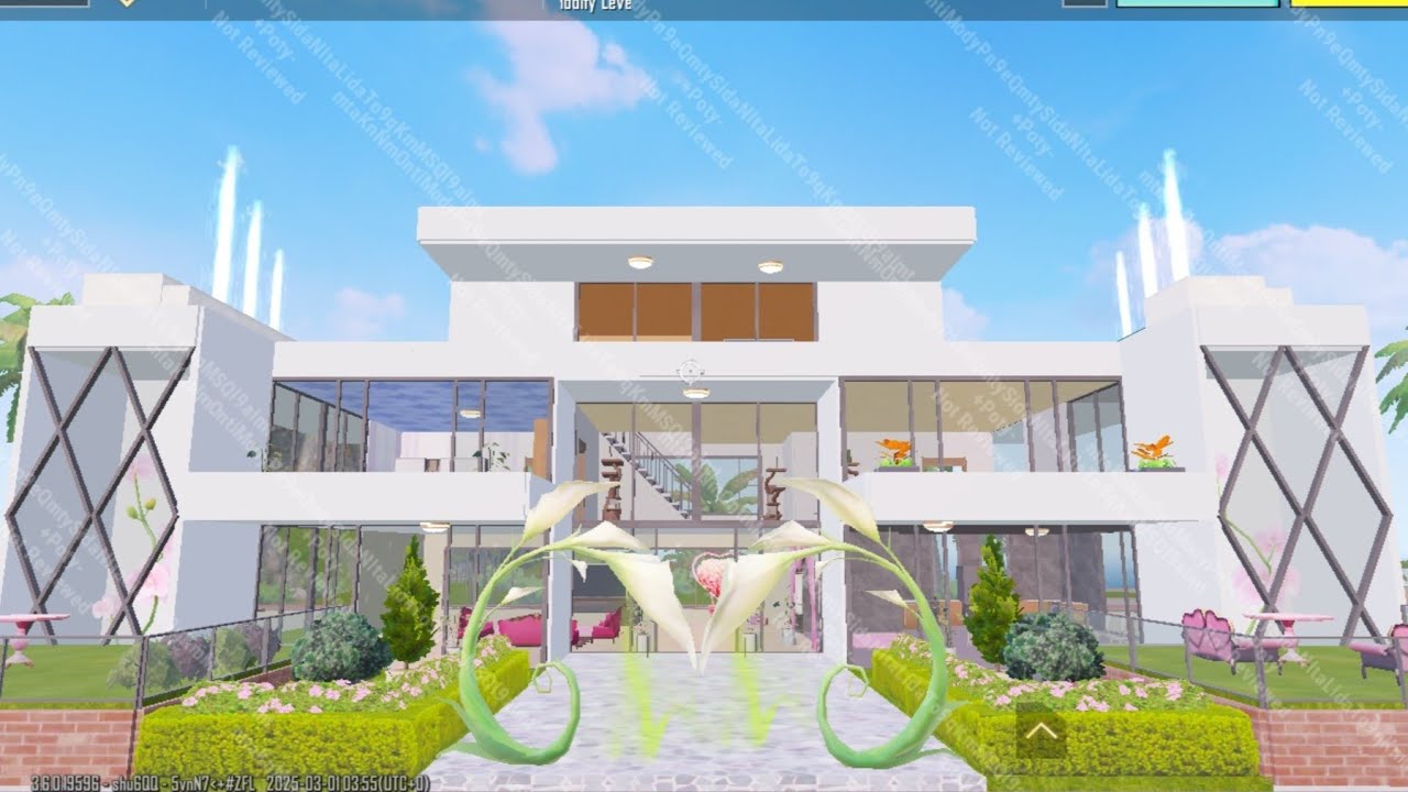 Pubg mobile house design for level 27-29 building a modern house in ...