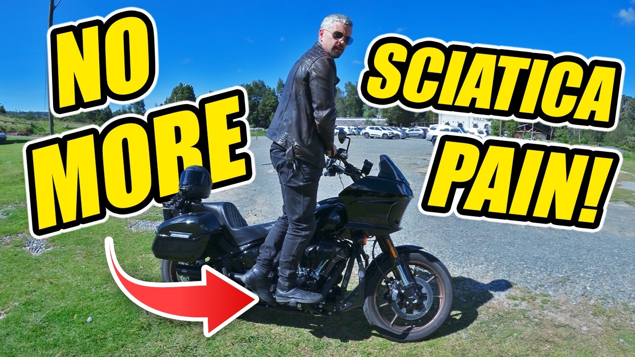 Sciatica: How to Mount Your Motorcycle Pain Free - YouTube
