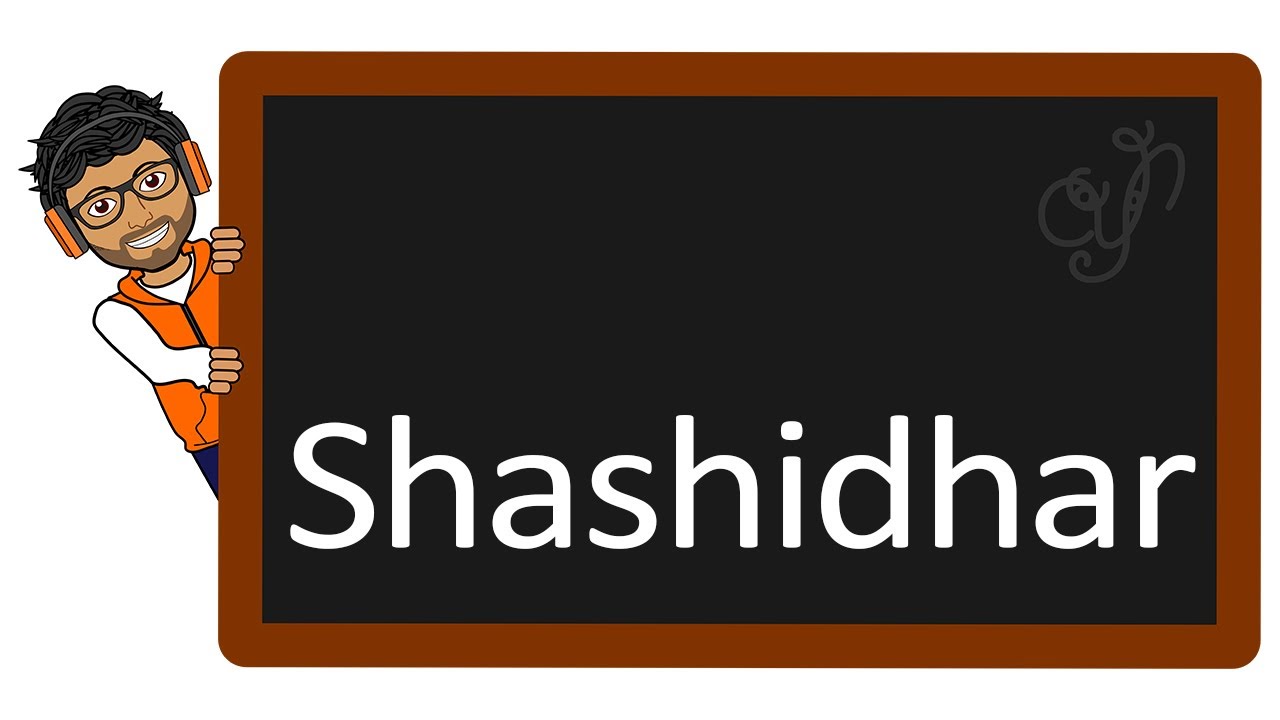 Are You Ready To Shashidhar Name Design? Here's How - YouTube