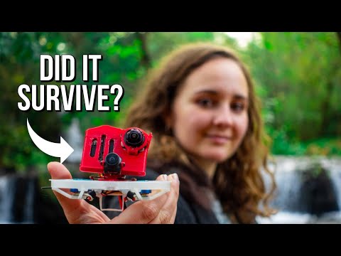 Waterfalls of Monte Gelato FPV! VLOG and food quest - YouTube