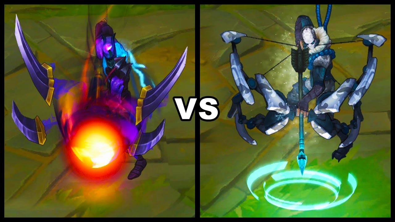 Dark Star Varus vs Arctic Ops Varus Best Varus Skins Comparison (League ...
