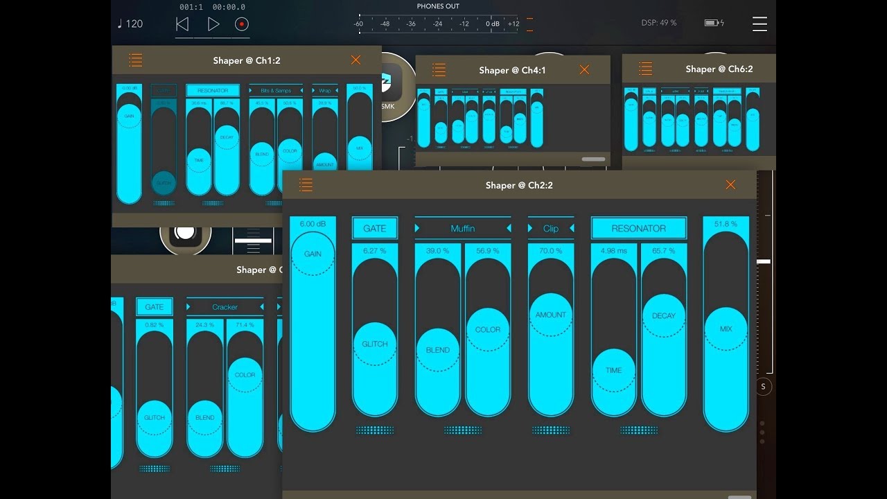SHAPER - Smart Audio Destroyer - AUv3 Effect - Demo,Review & Tutorial for the iPad - YouTube