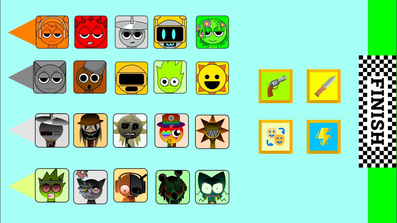 Sprunki vs Sprunki Shifted - Battle Race! Who will win? Sprunki Race ...
