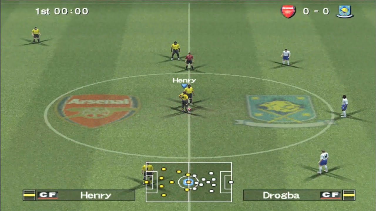 PES 6 - Arsenal vs London FC [1080p60fps] - YouTube
