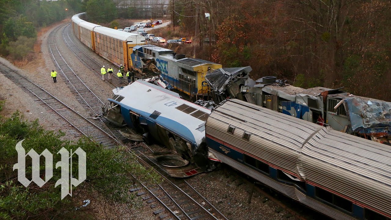 What we know about Amtrak's deadly South Carolina collision - YouTube