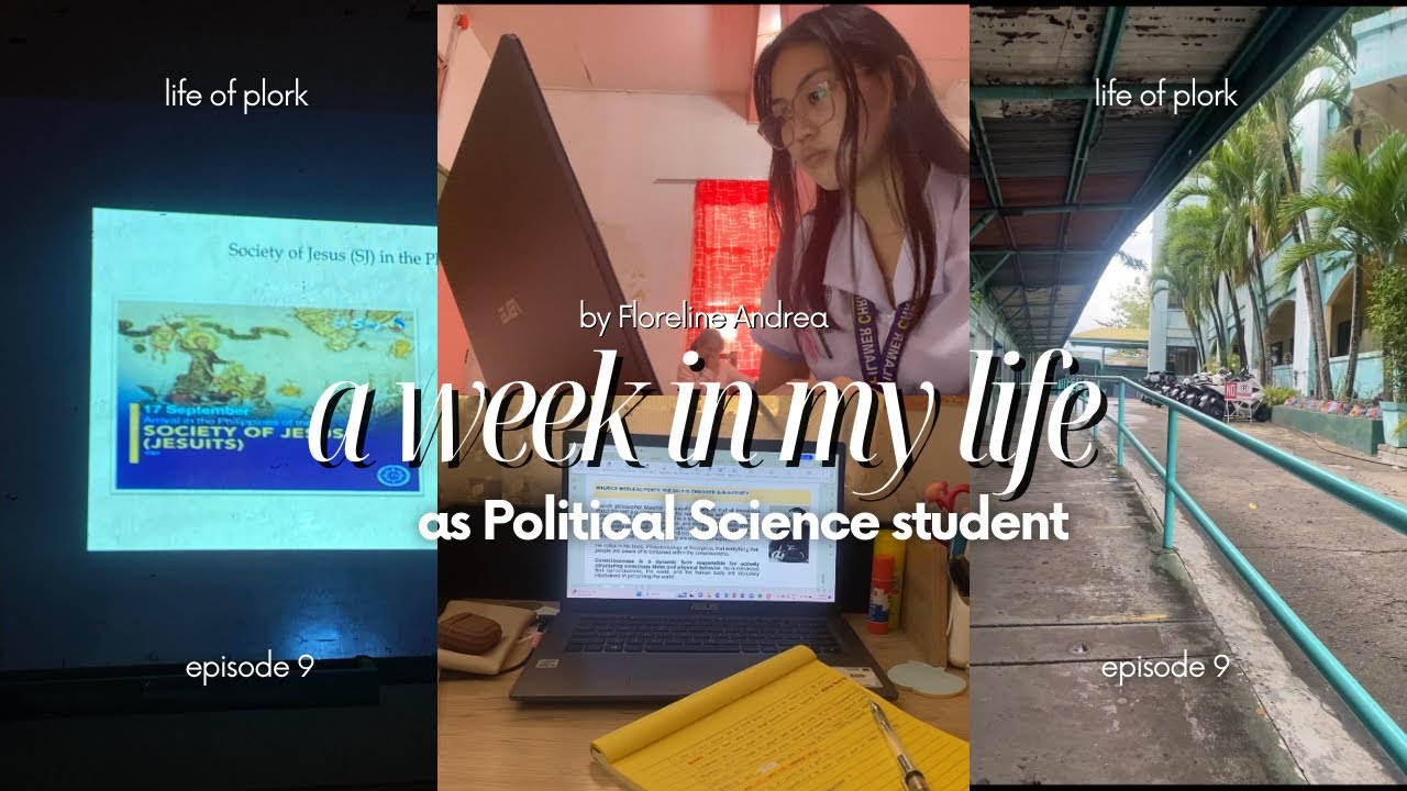 life of plork ep 9: a week in my life as political science student ⚖️ ...