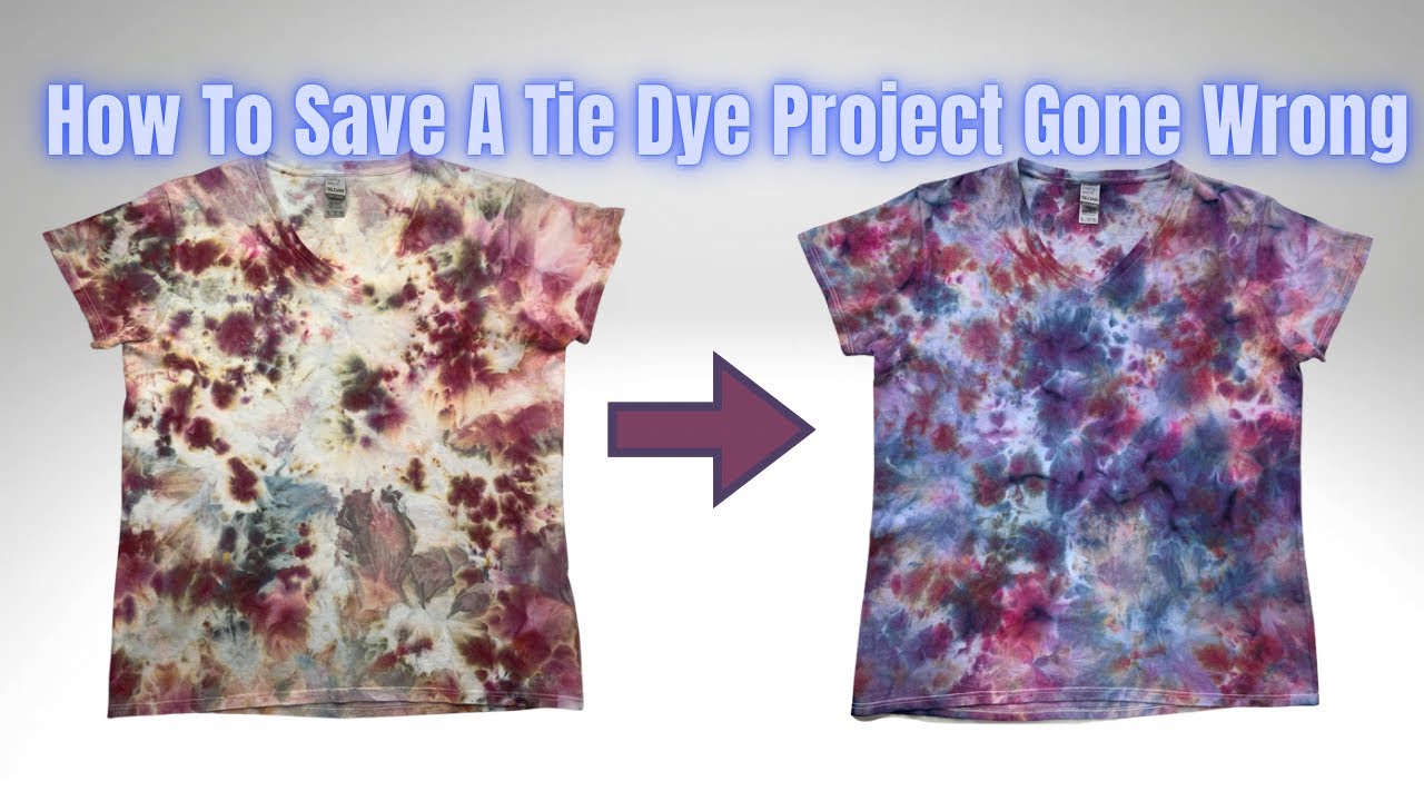 Tie-Dye Designs: Over-Dye Flip or Flop?? - YouTube