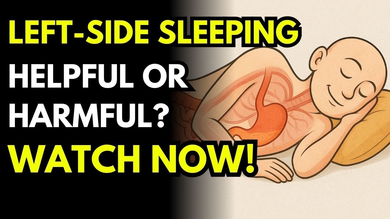 Left-Side Sleeping: Change Your Sleeping Position Tonight To Save Your ...