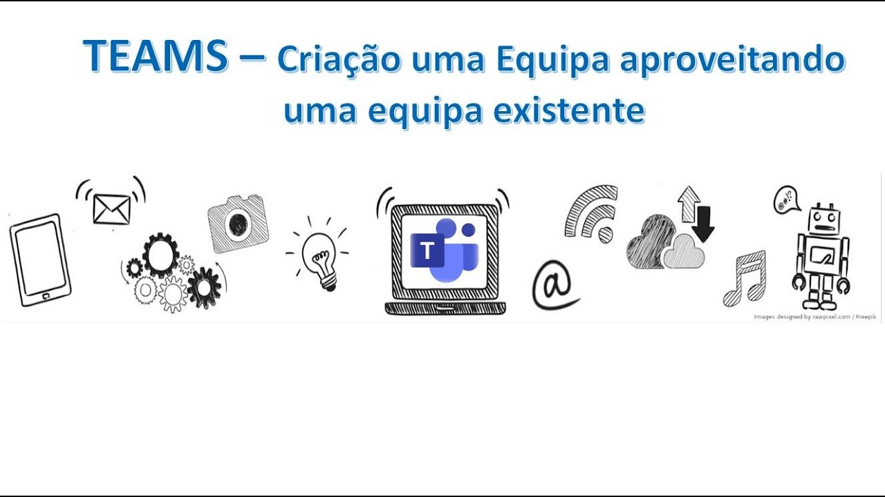 Criação uma Equipa aproveitando uma equipa existente - YouTube