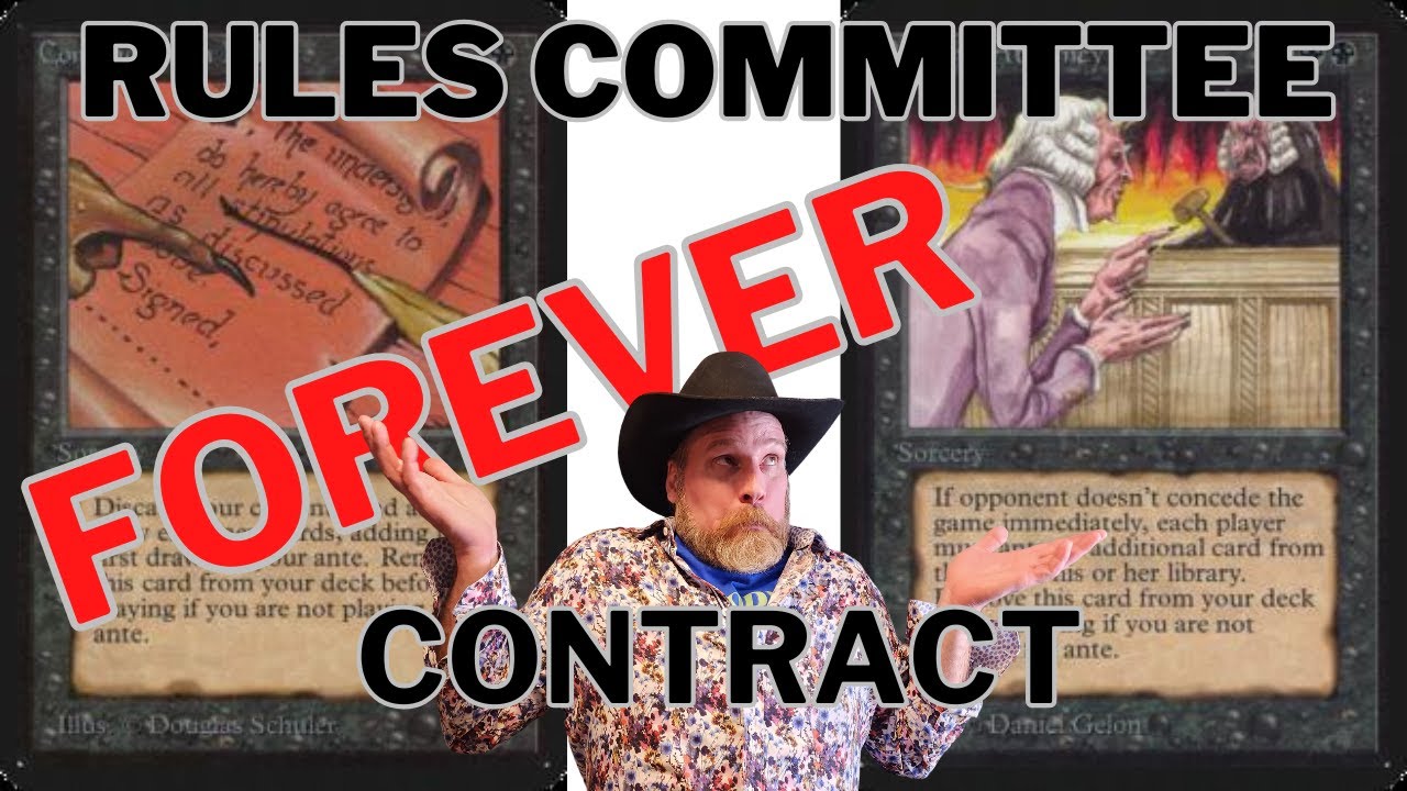 Don't Speak Contract For Commander Rules Committee - YouTube