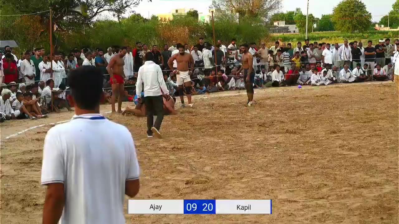 Final/ Ajay VS Kapil Circle Kabbasi Dadoli Fatapuri Kabbadi Tournament ...