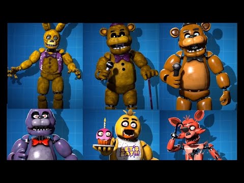 Fnaf ar evolution | all (6) shorts - YouTube