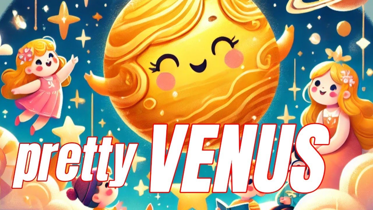 Pretty Venus Song | Learn about Planet Venus For Kids | 8 Planets Song ...