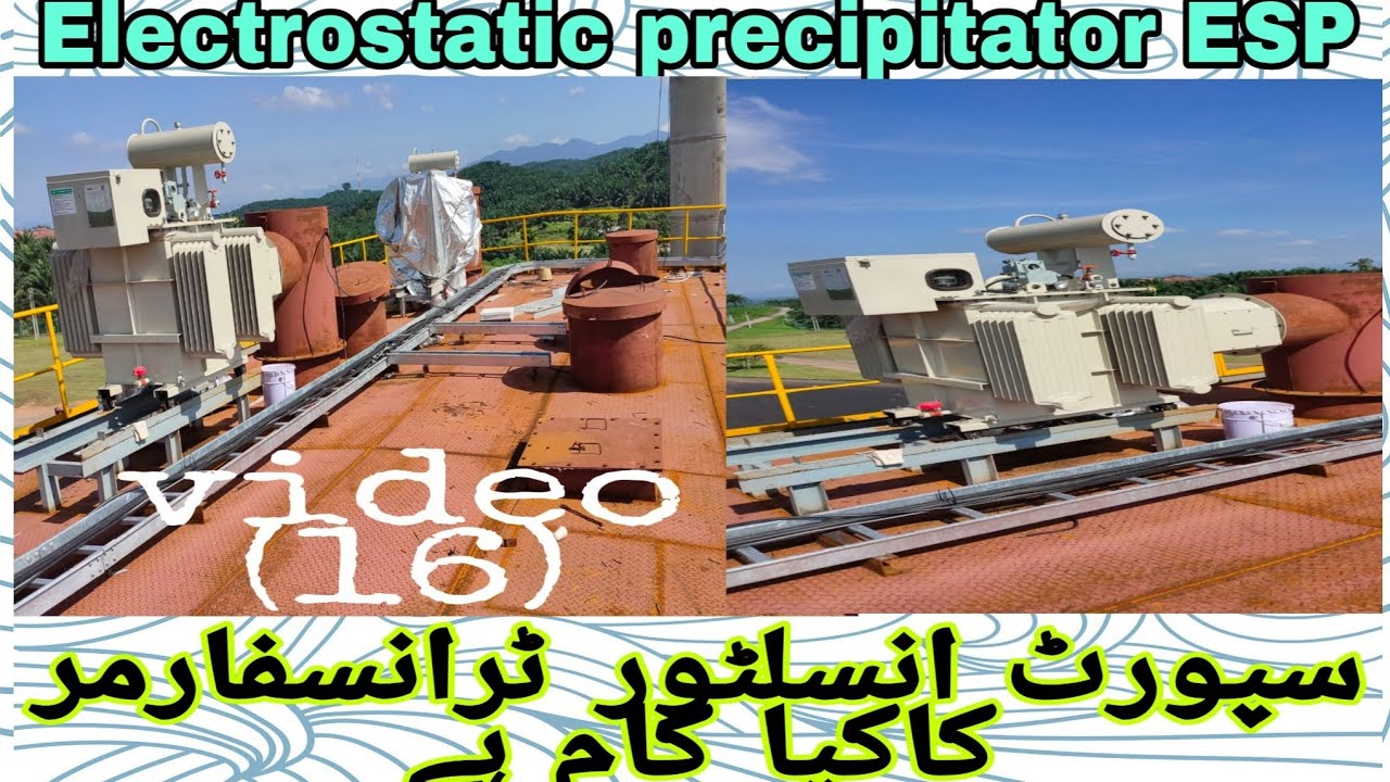 Electrostatic precipitator ESP Rectifier Transformer and Support ...
