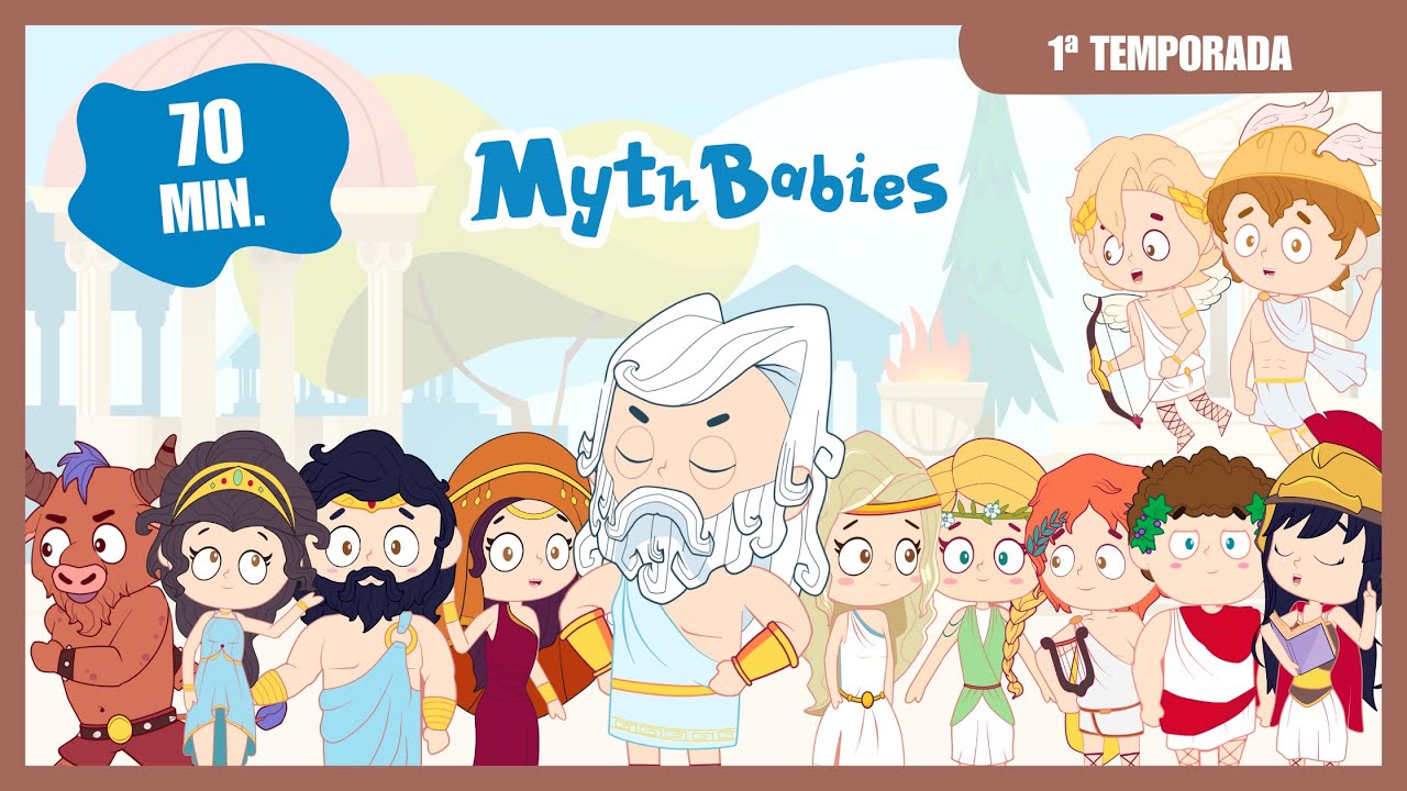 Combo: Especial Myth Babies 70 Minutos - Mitologia Grega para as ...