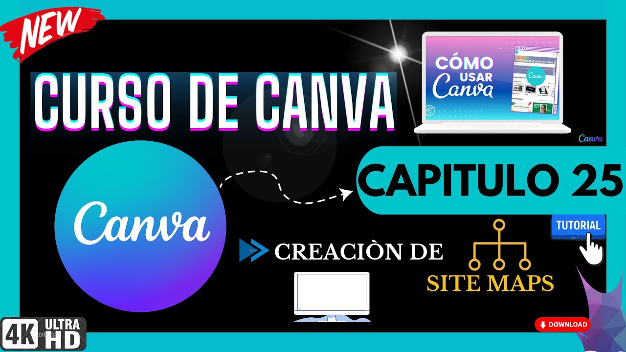 Curso De Canva- Capítulo 25, Creación de Site Maps para Sitio Web🥇🥇 ...