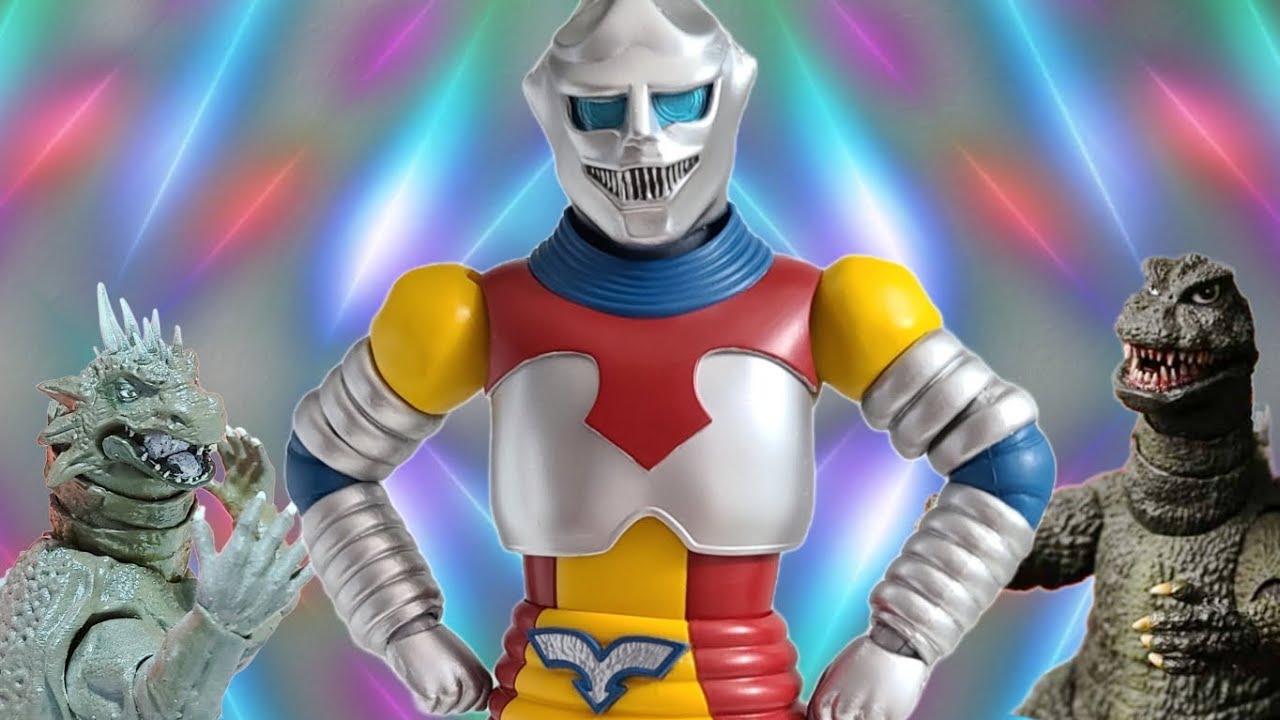 Super Robot Jet Jaguar stop motion (Godzilla) - YouTube