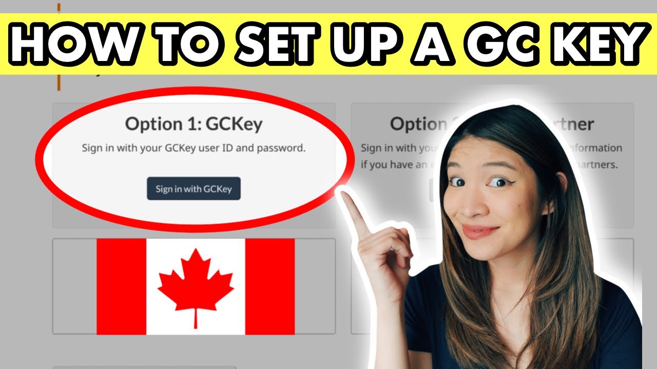 How to Set Up a GC Key Account | Study Permit DIY Series - YouTube