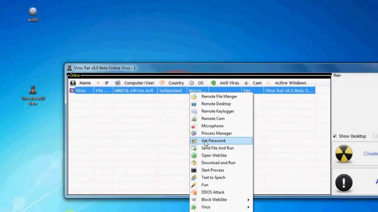 Virus Rat v8.0 Beta - YouTube