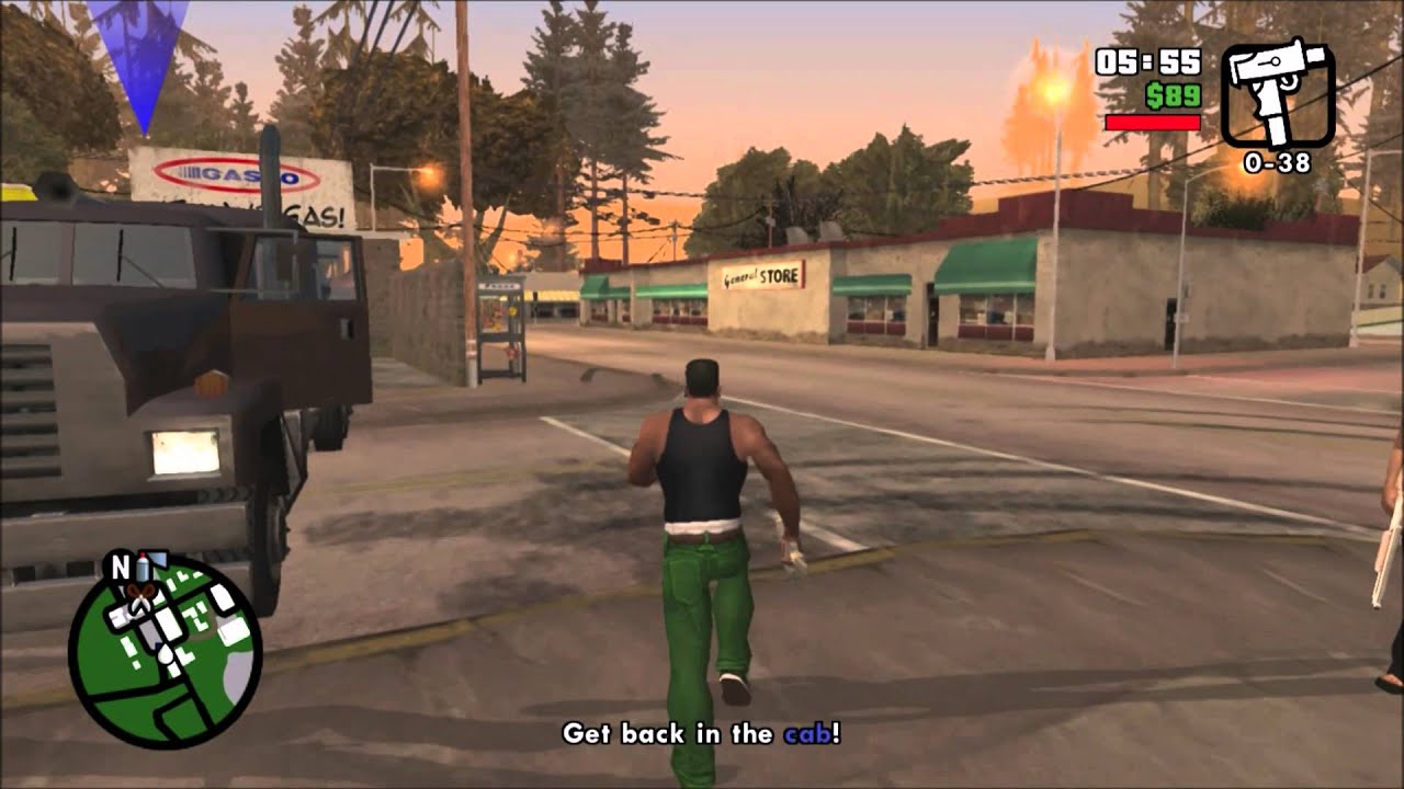 GTA San Andreas First Date/Tanker Commander Mission 29 Walkthrough(XBOX ...