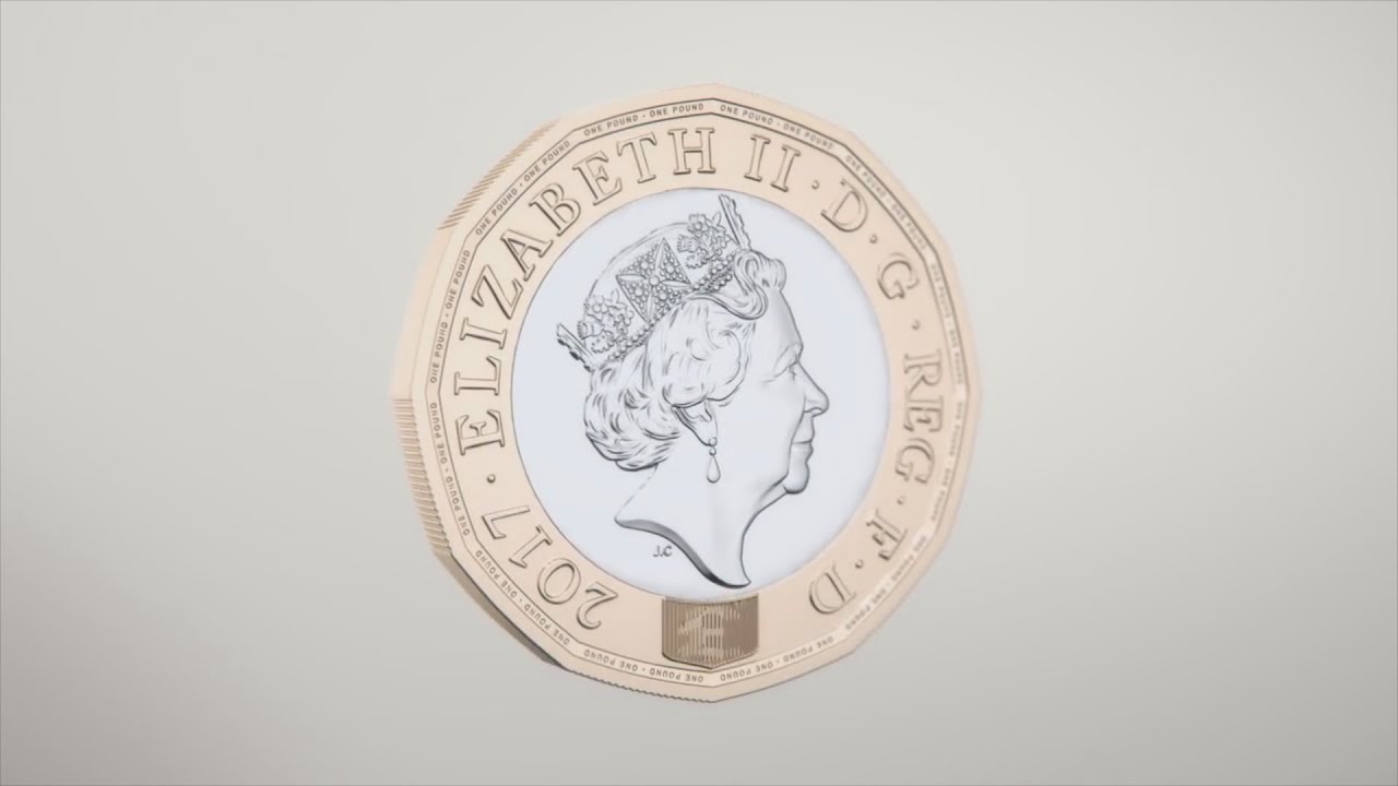 New 12-sided £1 coin enters circulation - YouTube