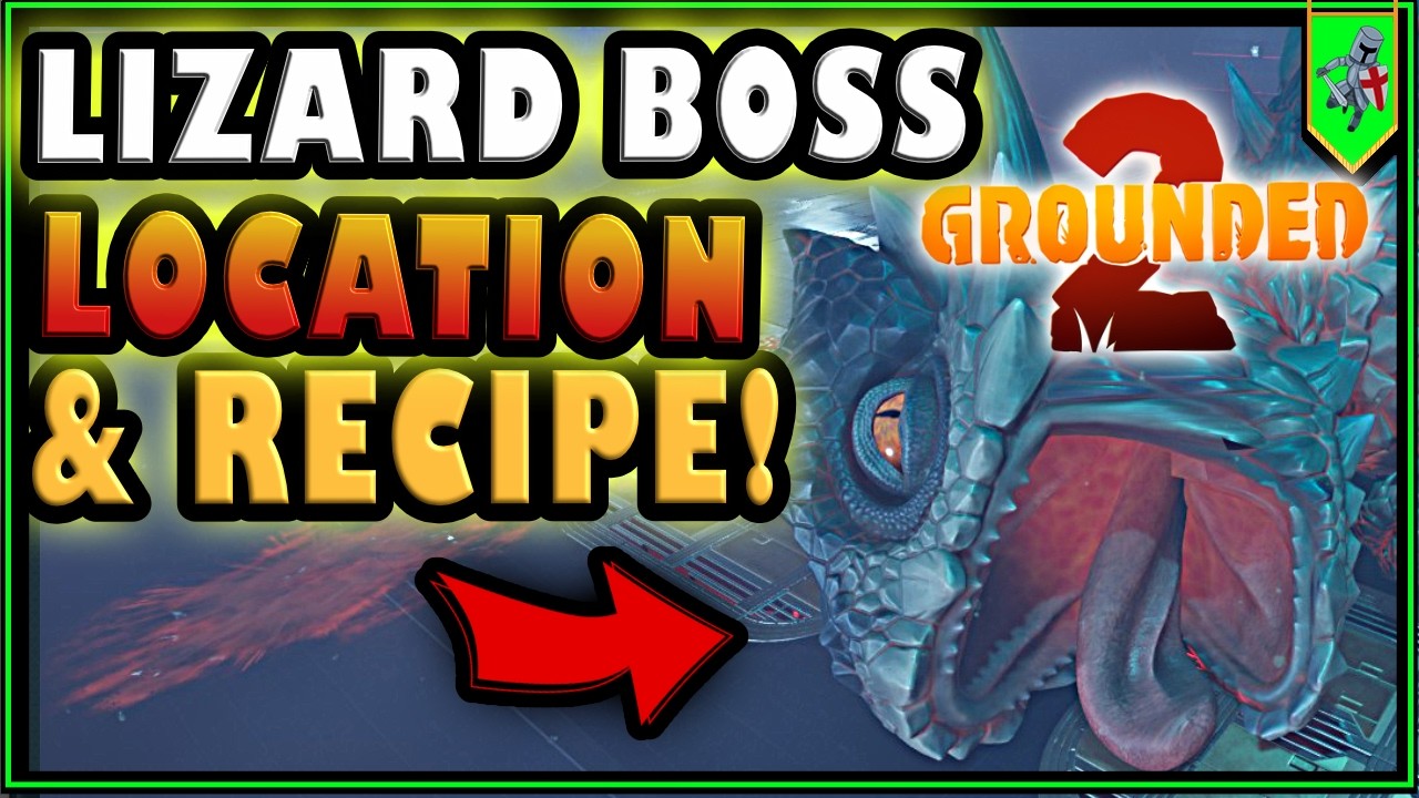 Lizard Boss Location and Recipie in Grounded 2 Beat the Heat Update ...