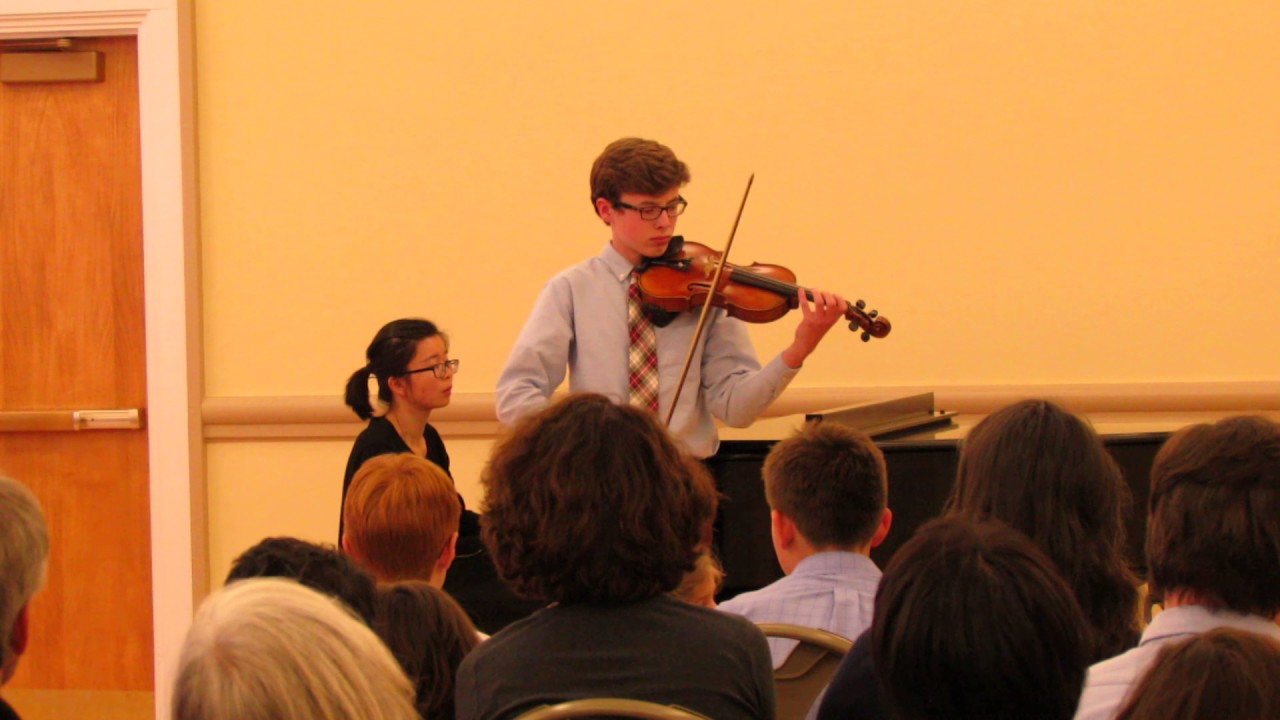 Sam Whitney recital 10 30 16 - YouTube