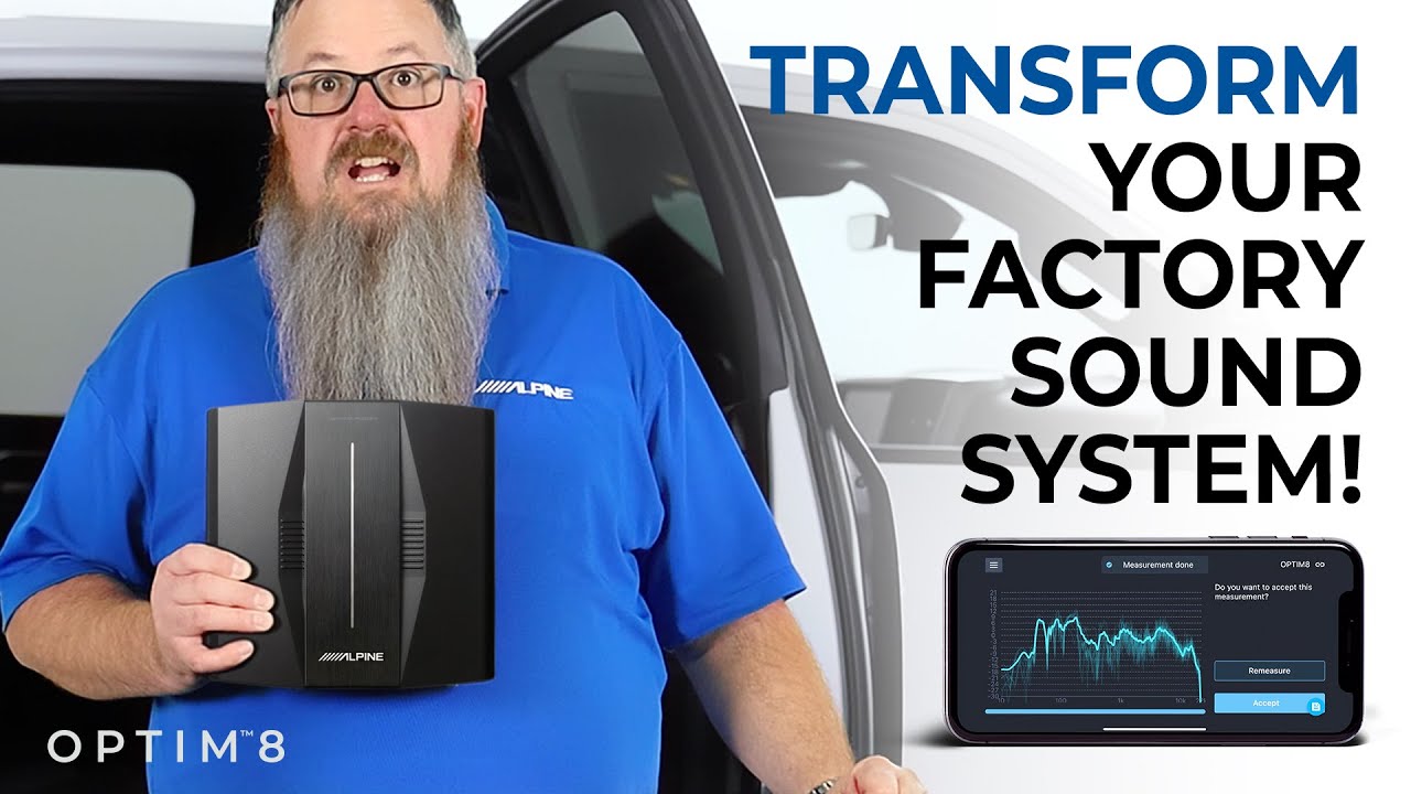 Transform your factory sound system with Alpine OPTIM8 - YouTube