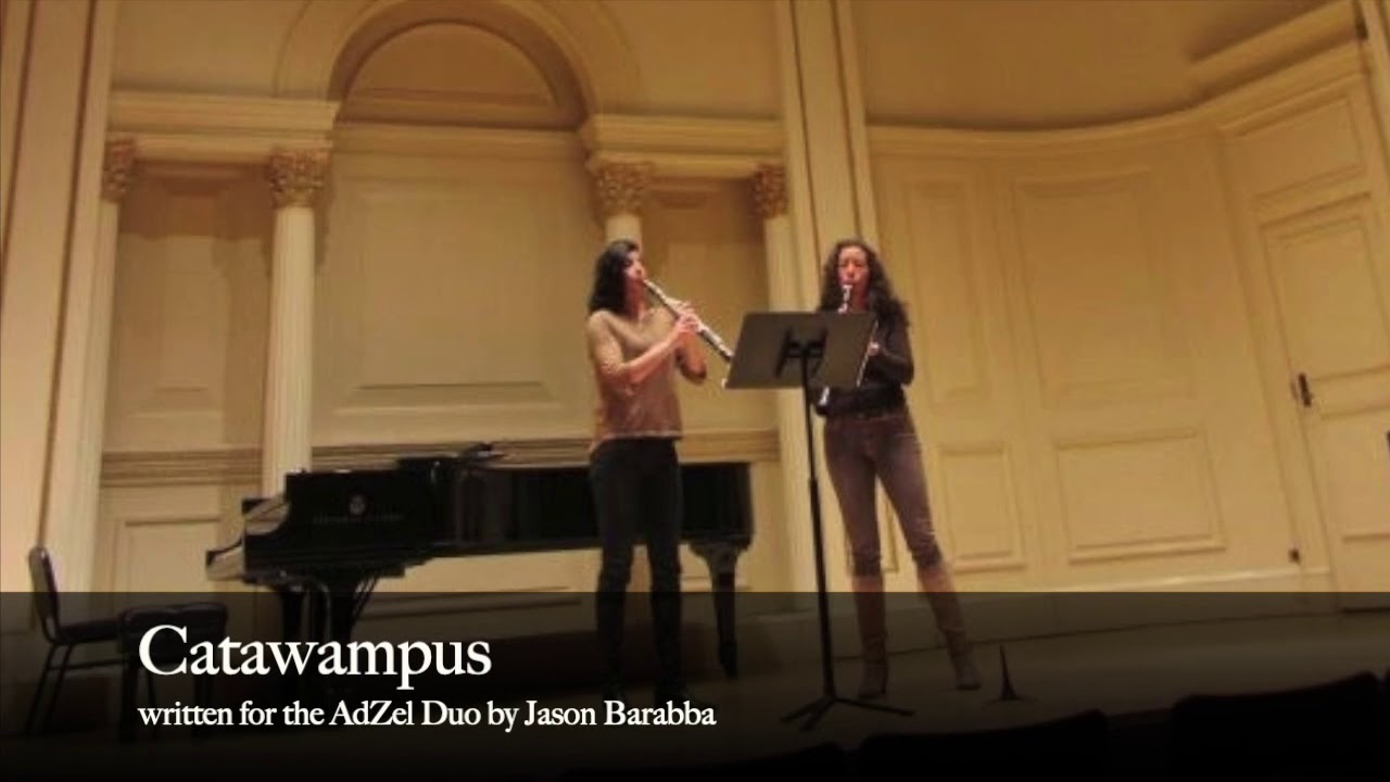 "Catawampus" by Jason Barabba AdZel Duo: Mariam Adam and Stephanie ...