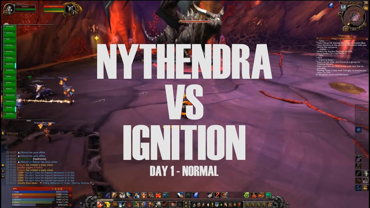 Nythendra - Emerald Nightmare - Normal (Tank POV) - YouTube