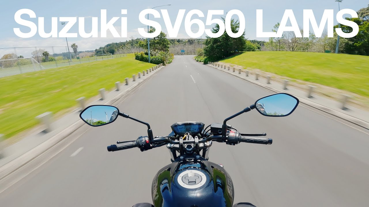 2022 Suzuki SV650 LAMS | Best Value First Motorbike - YouTube