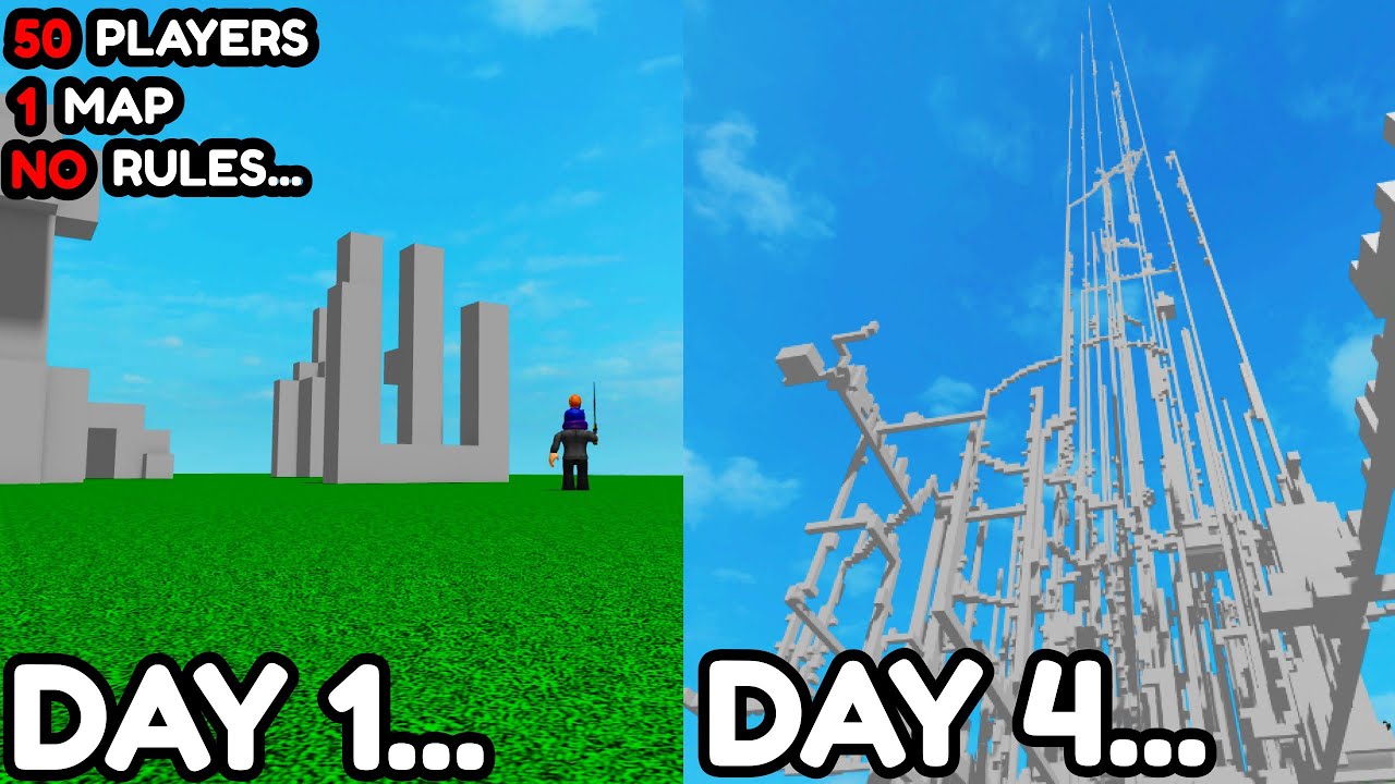 50 Players Simulate Civilization in ROBLOX - YouTube