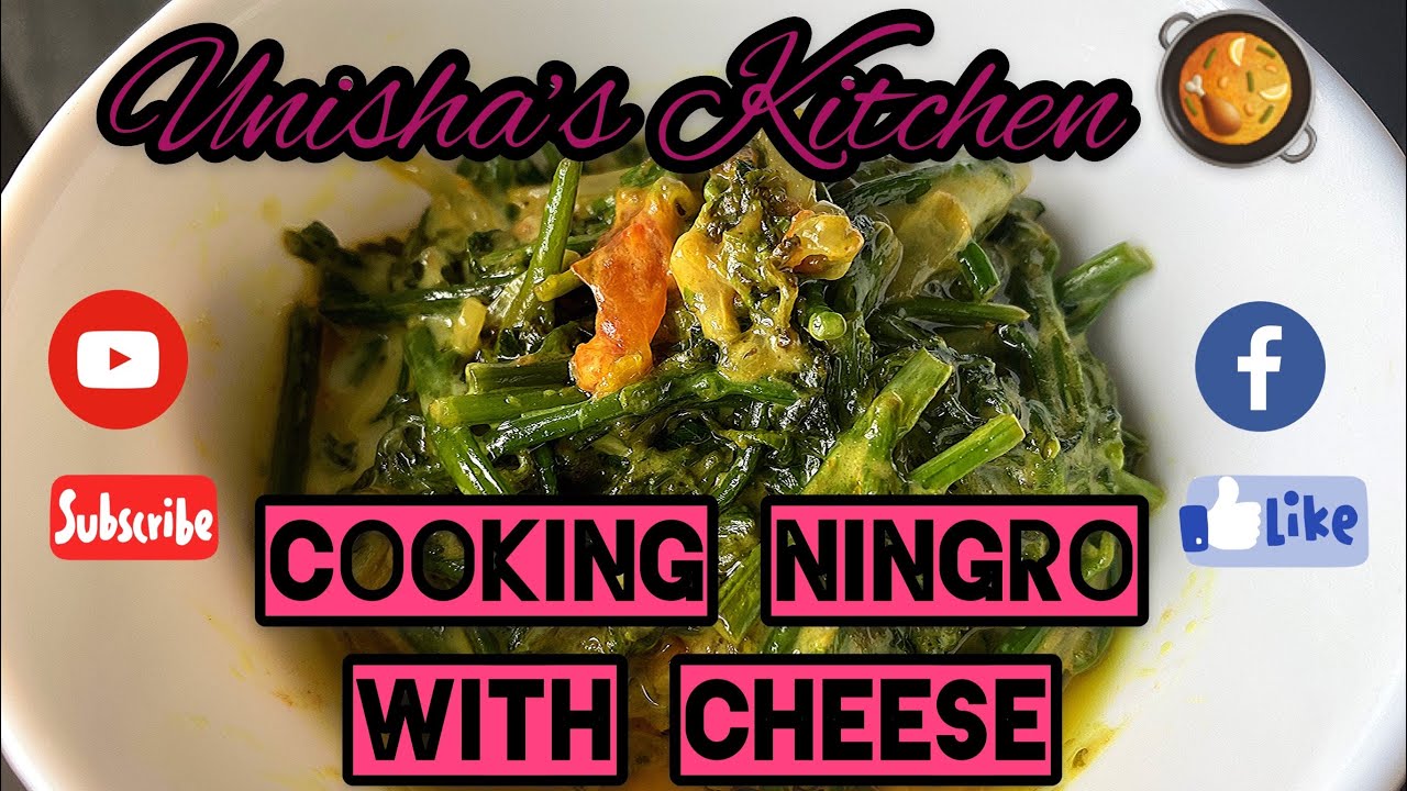 Cooking Ningro with Cheese my style / Easy Recipe / Organic Food ...