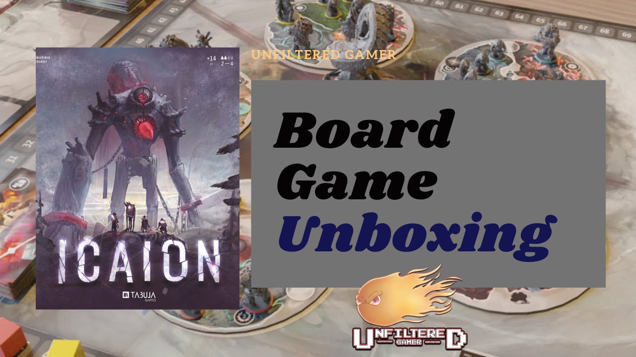 Icaion | Board Game Unboxing - YouTube